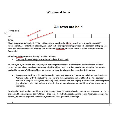 Why Are Styles For The Table First Row Being Applied To Additional Rows