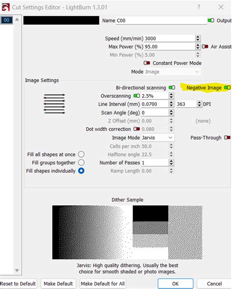 Need To Invert An Image Lightburn Software Questions Lightburn