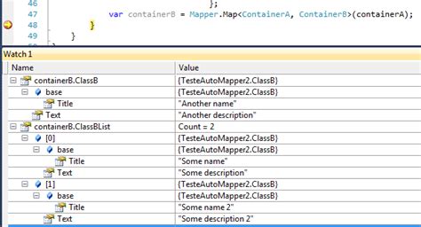 C Automapper Not Working With Collection Of Derived Classes Stack