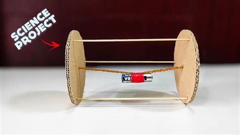 Make Rolling Toys That Move Forward And Backward Science Project Idea