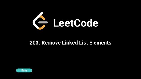 203 Remove Linked List Elements