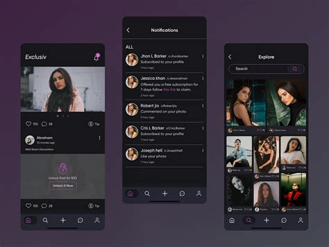 Social Media App Exploration By Sabbir Hossain🎯 For Troikagency Ux Ui Design Agency On Dribbble
