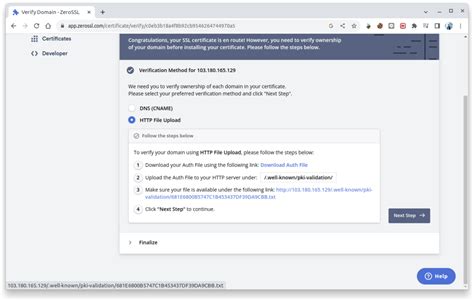 ZeroSSL Gratis Untuk IP Public CloudAja Artikel