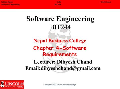 se chapter 4 software requirements pptx