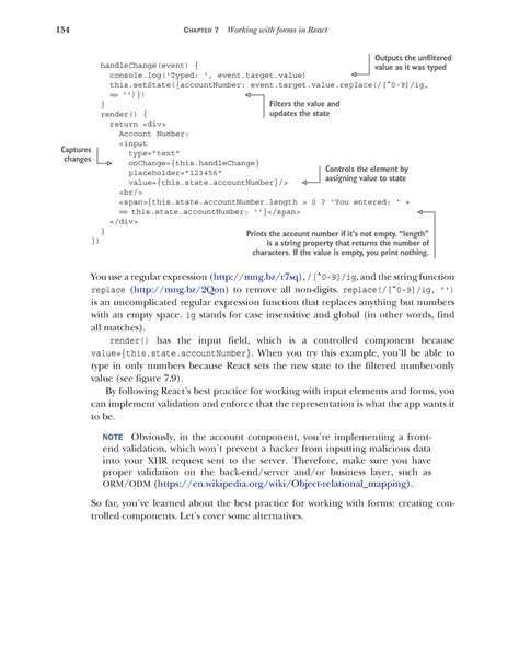 React Practical 38 154 Chapter 7 Working With Forms In React