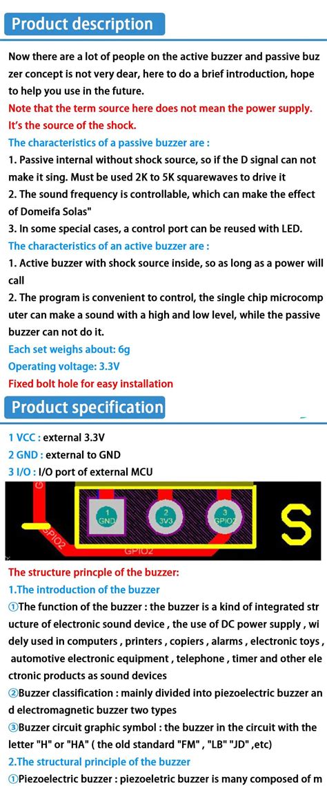 Active Passive Speaker Buzzer Module For Arduino Boards KY KY ASK Electronics
