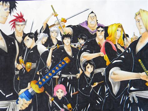 Lieutenant Of Bleach By Caminiella On Deviantart