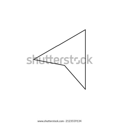 Pointer Illustration Vector Graphic Pointer Icon Stock Vector Royalty Free