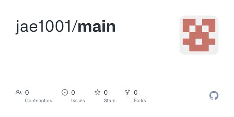 Github Jae1001main