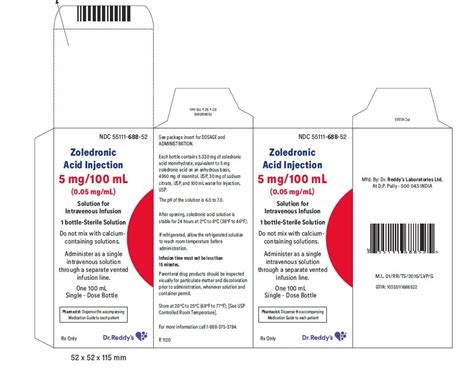 Zoledronic Acid Injection Fda Prescribing Information Side Effects And Uses