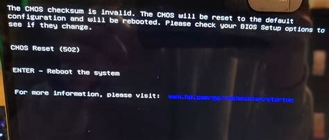 Cmos Checksum Invalid On Hp Spectre X360 13 Ap0317ng Hp Support Community 9319091