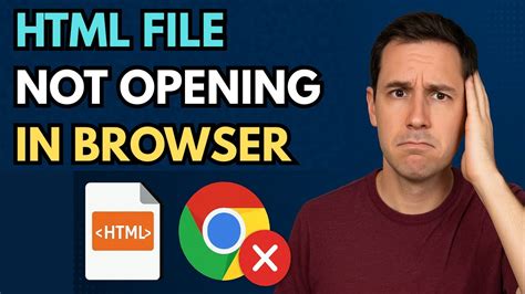 Html File Not Opening In Browser Easy Fix Youtube