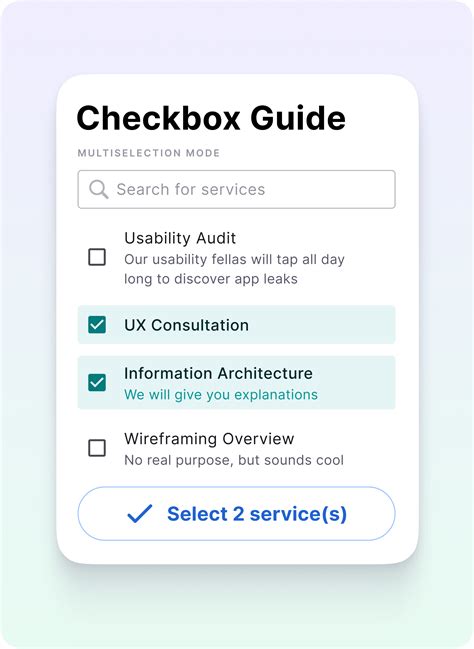 Checkbox Ui Design Enhancing User Trust And Satisfaction Through Intuitive Design Choices