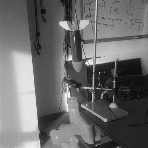 The Experimental Setup For Determining The Drag Coefficient Of The