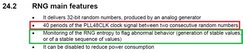 stm32 what are the differences between rand function and rng random number generator