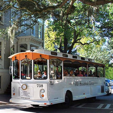 Historic Savannah Non Stop Guided Tour Tickets