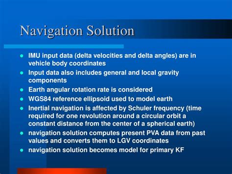 PPT IMU GPS Positioning System PowerPoint Presentation Free Download ID