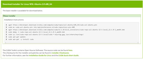 Wsl2配置cuda Boulevards Blog