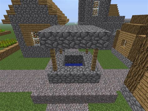 Minecraft Village Well Blueprints