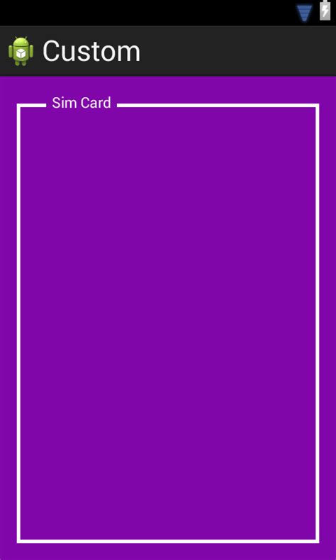 Android How To Create A Border Around Linear Layout Like The Image Below Stack Overflow