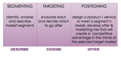 Chapter 7 Segmentation Target Marketing And Positioning Flashcards Quizlet