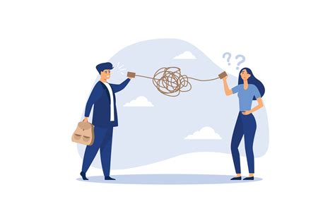 Bad Communication Misunderstanding Graphic By Alwichabib · Creative Fabrica