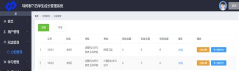GitHub dengerpu TutorSystem 导师制下的学生管理系统
