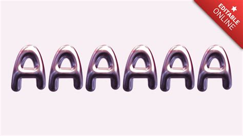 자위녀 Metal Font Text Effect Generator