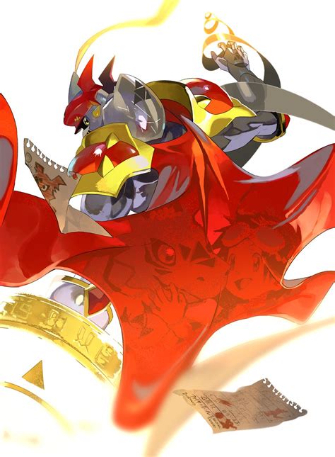 Dukemon Guilmon And Matsuda Takato Digimon And More Drawn By E Volution Danbooru