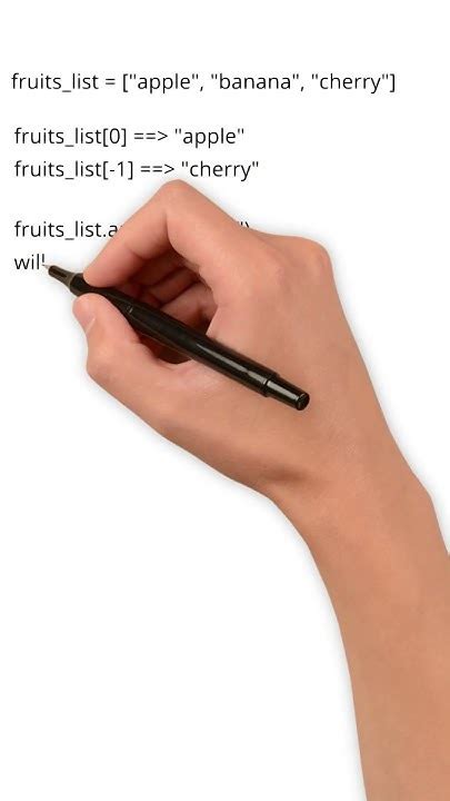 List In Python Shorts Short Python Pythonprogramming