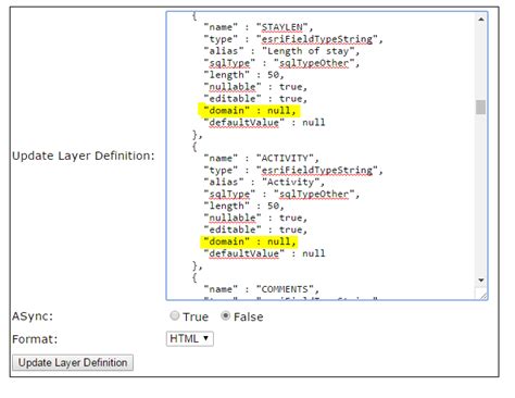 Solved Agol Does Not Honor My Coded Domains When Uploadin Esri Community
