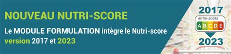 Nouveau Nutri Score Keendoo Intègre Lalgorithme 2023