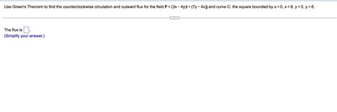 solved use green s theorem to find the counterclockwise