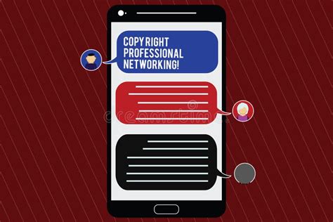 Text Sign Showing Copy Right Professional Networking Conceptual Photo
