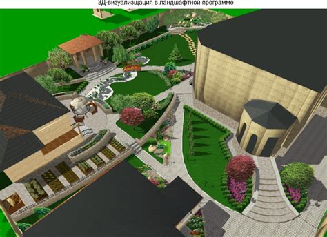Архикад ландшафтный дизайн 58 фото