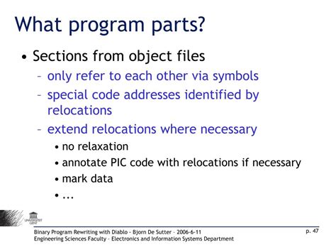 PPT Binary Program Rewriting With Diablo PowerPoint Presentation