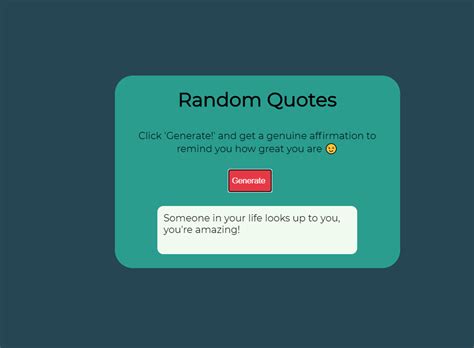 Github Bijayacharya10quotegenerator Simple Css Project For Randomly