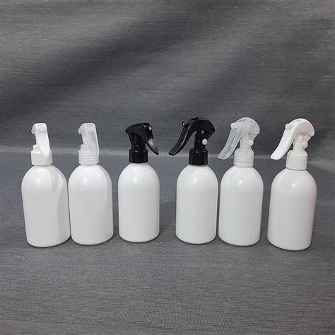 Jual Botol 250ml Oval Putih Spray Trigger Botol Semprot Burung Botol
