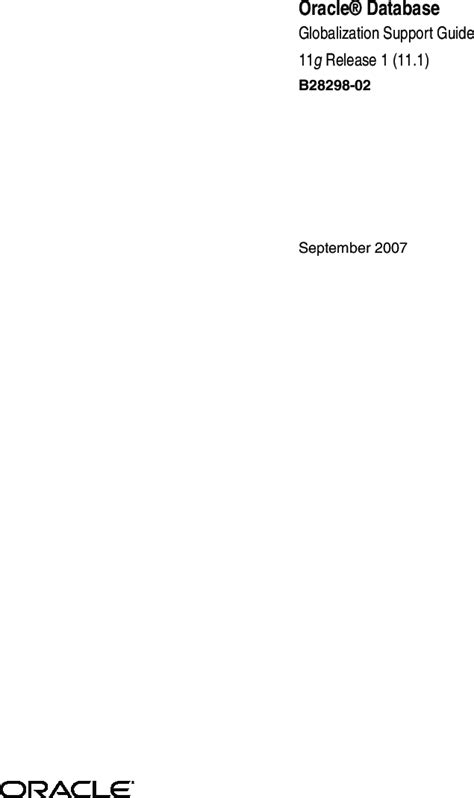 oracle database globalization support guide b28298database