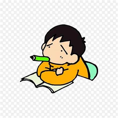 卡通上课的男孩子png图片素材下载 图片编号8500652 Png素材网
