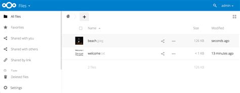 Accessing Your Files Using The Nextcloud Web Interface Nextcloud