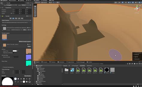 Terrain Texture Painting Produces Nan Black Screen Unity Engine Unity Discussions