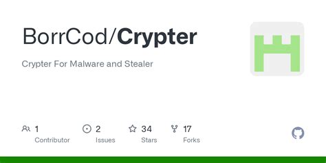 GitHub BorrCod Crypter Crypter For Malware And Stealer