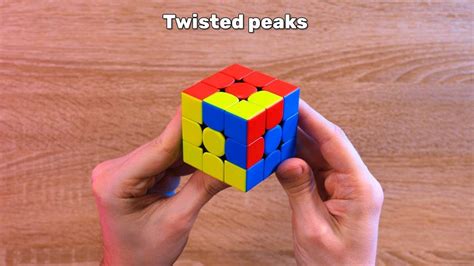 How To Make Twisted Peaks Pattern In 3x3 Rubiks Cube All Rubiks