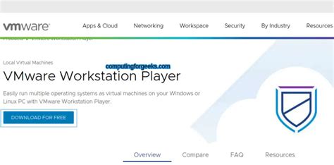 Install VMware Workstation On Debian ComputingForGeeks