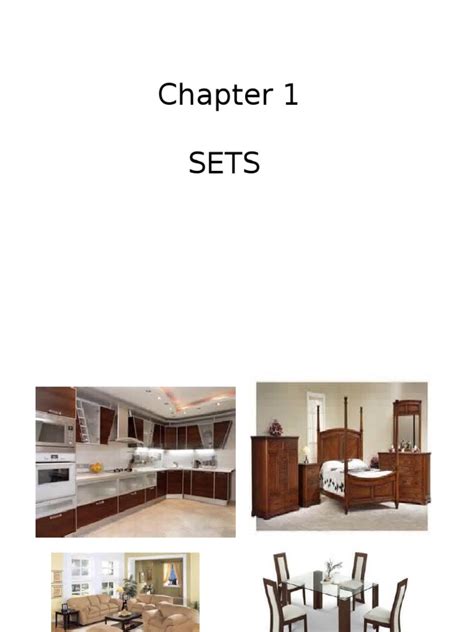 Chapter 1 Sets Pdf Set Mathematics Empty Set