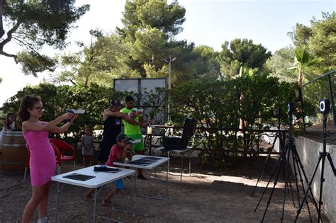 Tir Au Pistolet Laser Au Camping Marina Plage