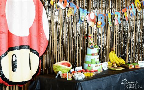 Nintendo Party Theme Nintendo Birthday Party With Free Printables