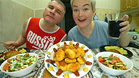 Мукбанг появился ЗВЕРСКИЙ аппетит Не могу сдержать ГОЛОД Вован меня КУСКОМ ПОПРЕКАЕТ Ужин в