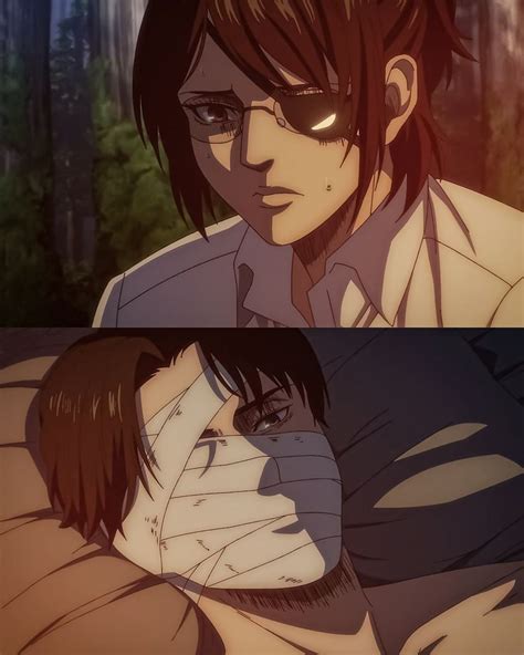 Hange Zoe X Levi Ackerman Wallpaper